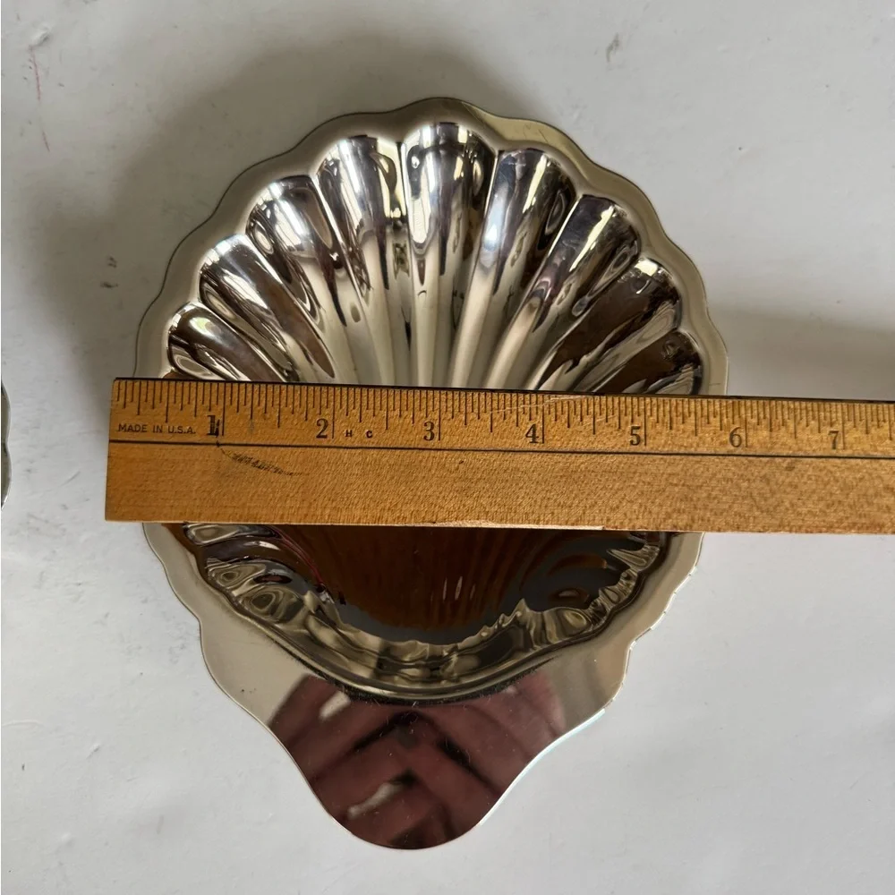 Oneida | Accents | Vintage Oneida Silver Plated Scalloped Shell Trinket ...